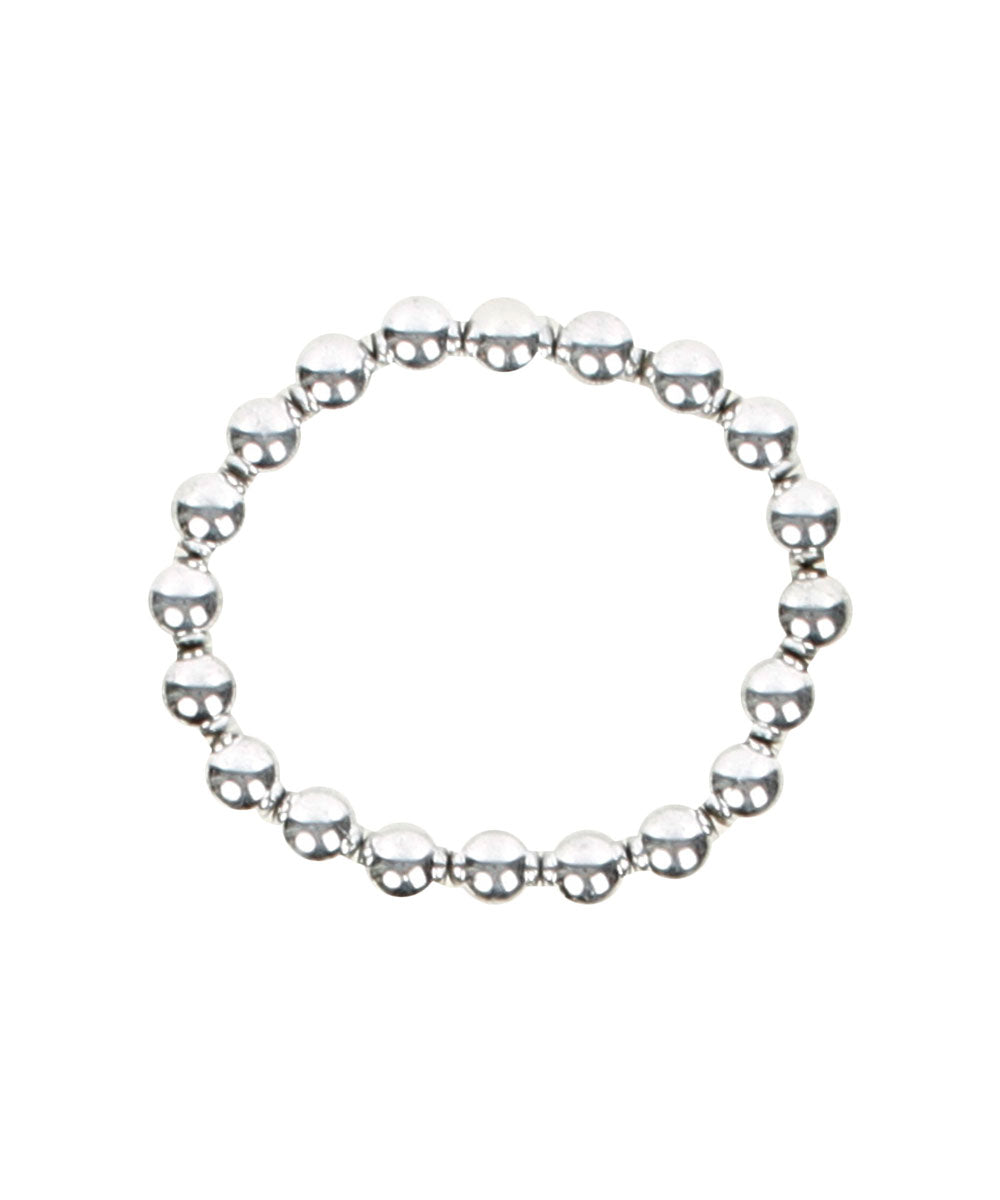Single Bead Shiny Silver – Jenterommet.no